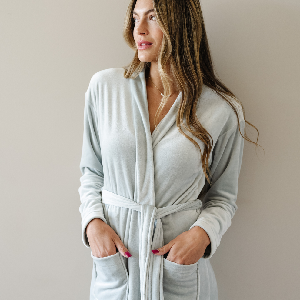 Minky Stretch Luxe Robe | Saranoni